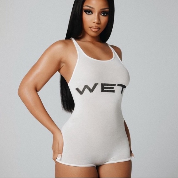 Yeezy | Pants & Jumpsuits | Extremely Rare Yzy Mowalola Wet Bodysuit | Poshmark